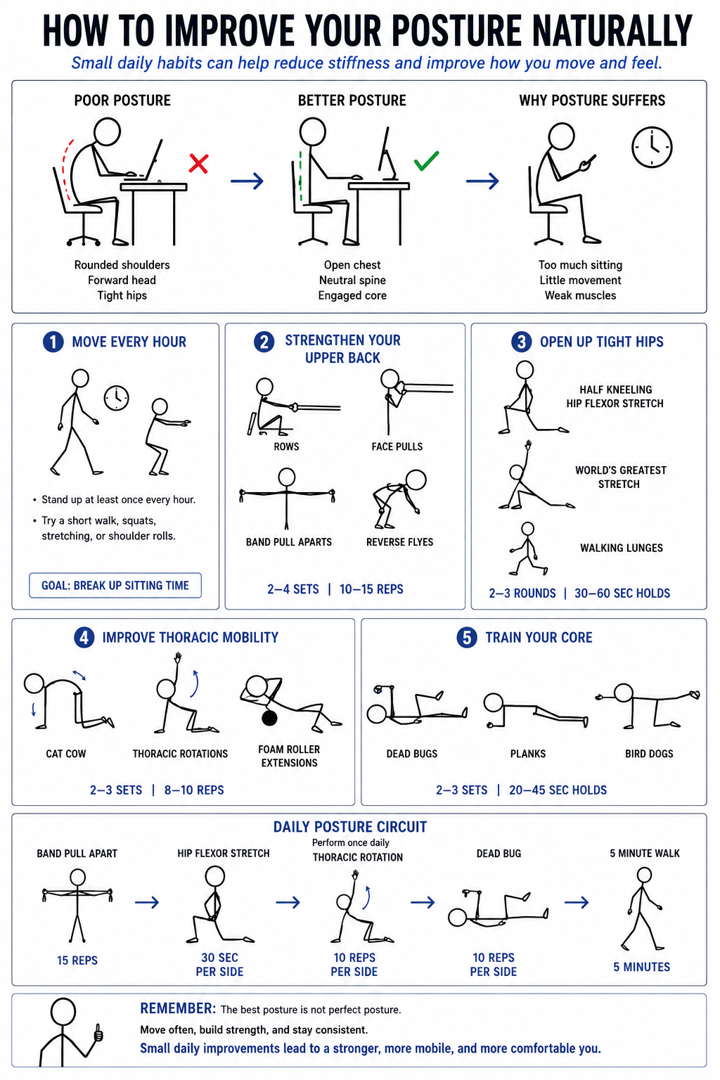 How to Improve Your Posture Naturally - Men's Fitness