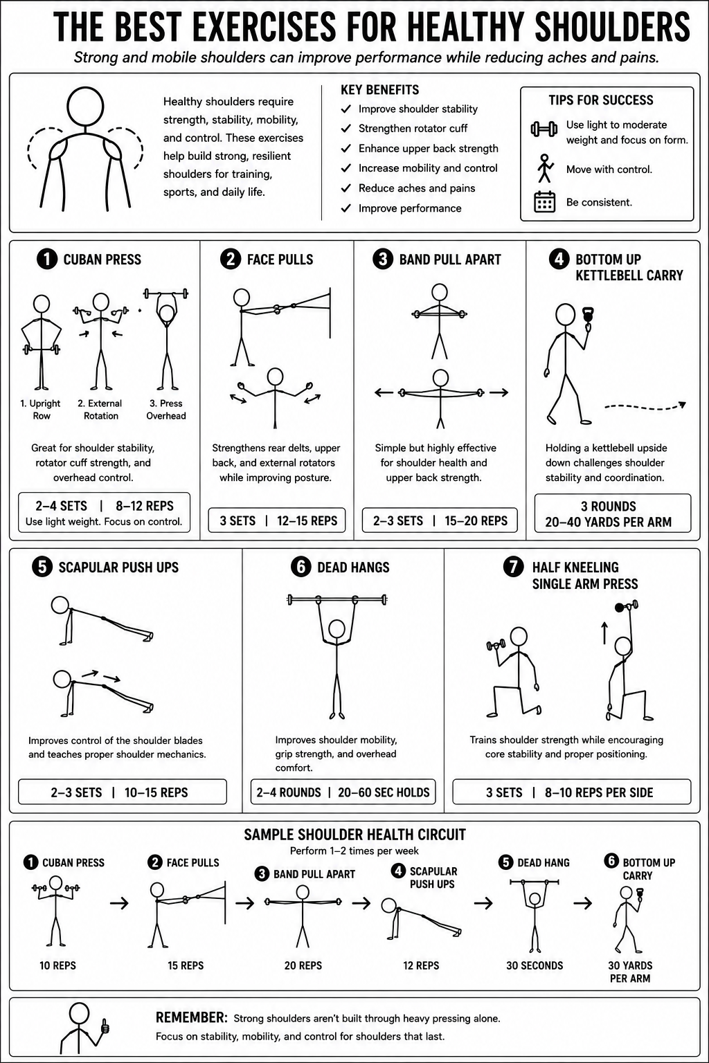 The Best Exercises for Healthy Shoulders - Men's Fitness
