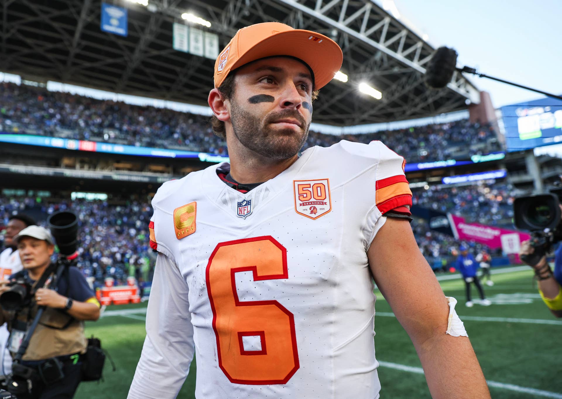 Baker Mayfield Goes Viral for Trash Talking Seahawks Fans - Men's Fitness