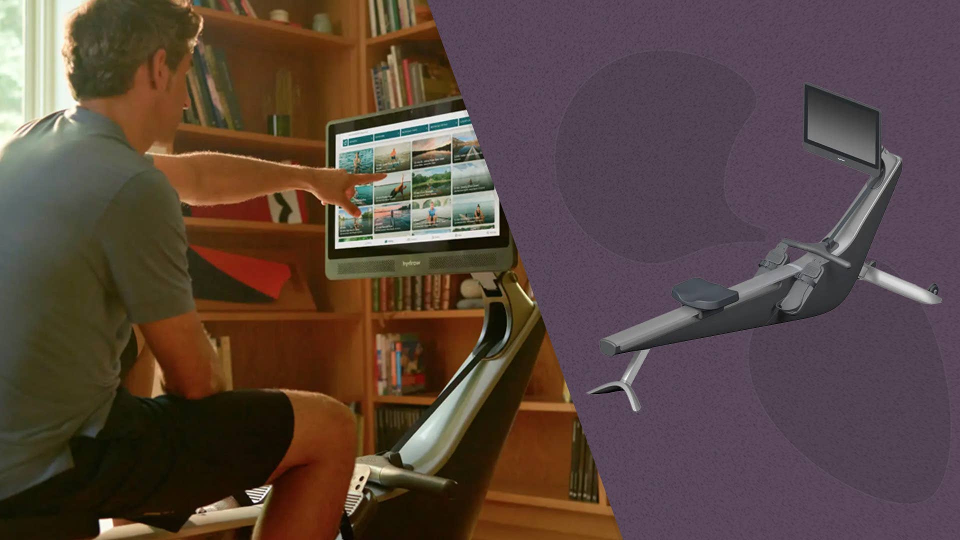 Hydrow’s Immersive Pro Rower Is $400 Off for Presidents Day - Men's Fitness