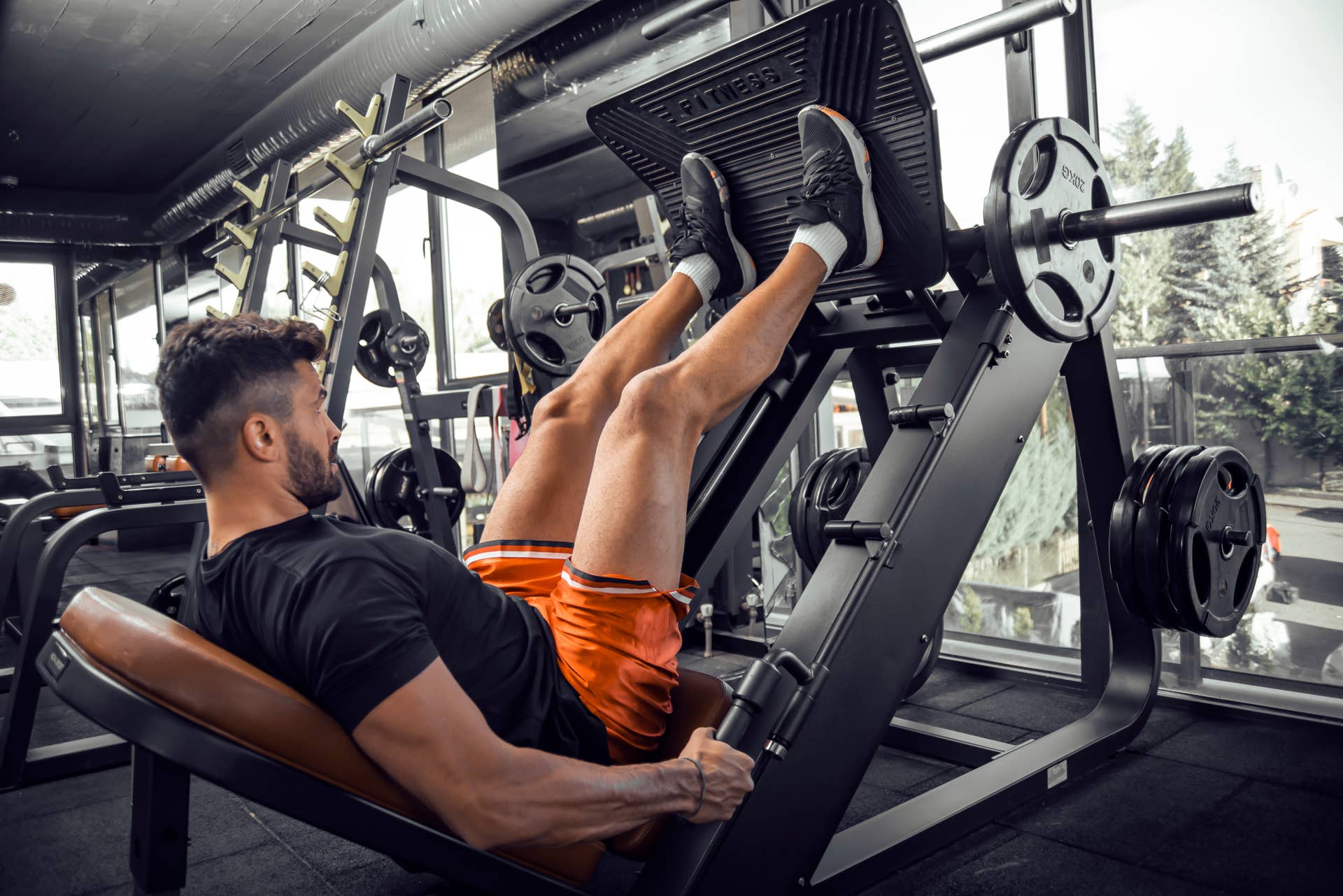 Andrew Huberman Chides Bryan Johnson for 850-Pound Leg Press PR Form ...
