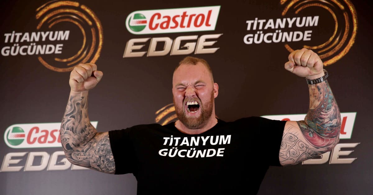 Here's How Thor Bjornsson Will Break the Deadlift World Record at the ...
