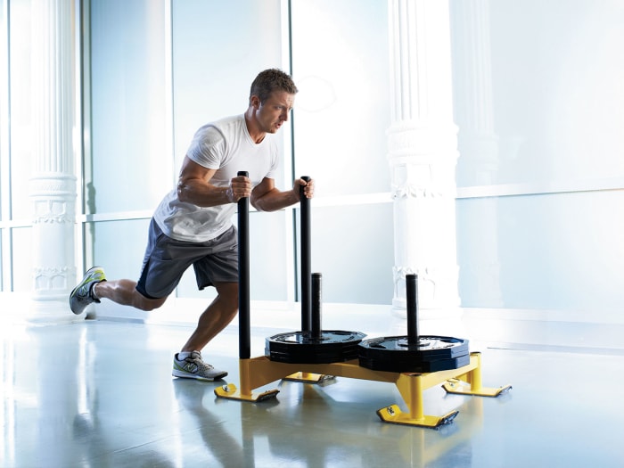 5 Prowler Exercises That Train Your Entire Body - Men's Fitness