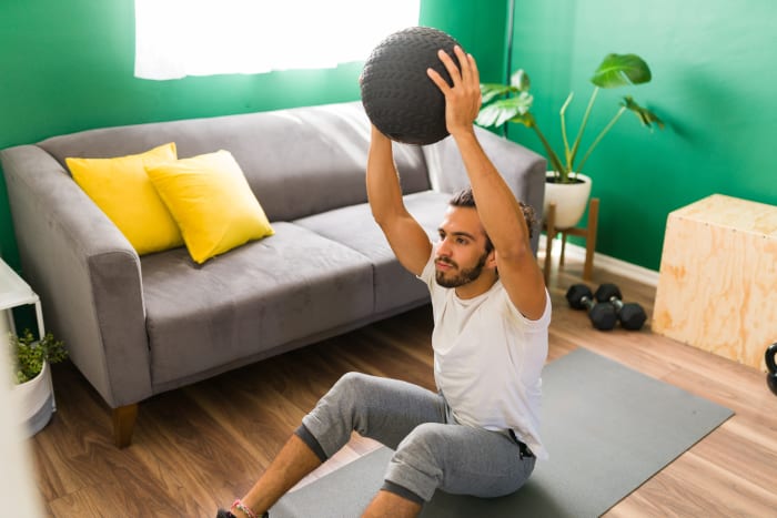 Slam Ball Exercises for Building Power & Functional Strength - Men's ...