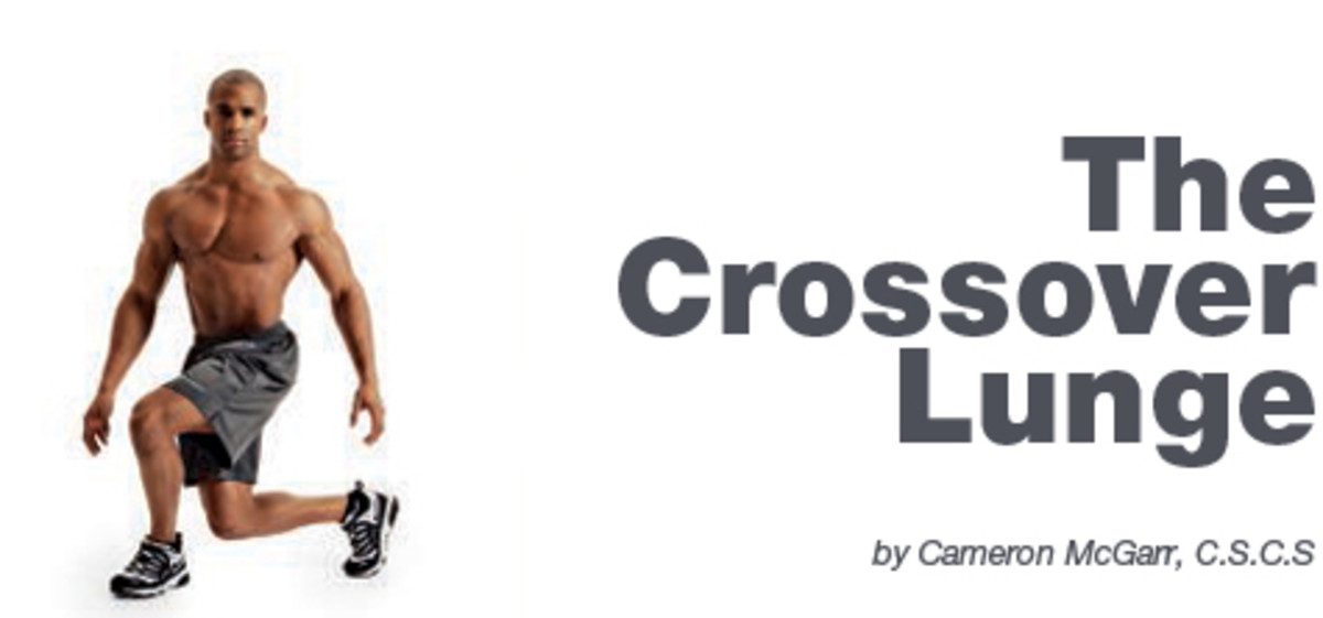 The Crossover Lunge - Men's Fitness