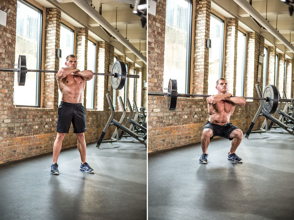 3 tips for nailing the front squat - Men's Fitness