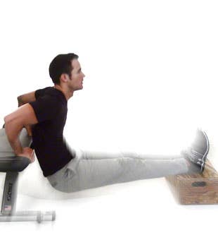 Exercise How-To: Bench Dip - Men's Fitness