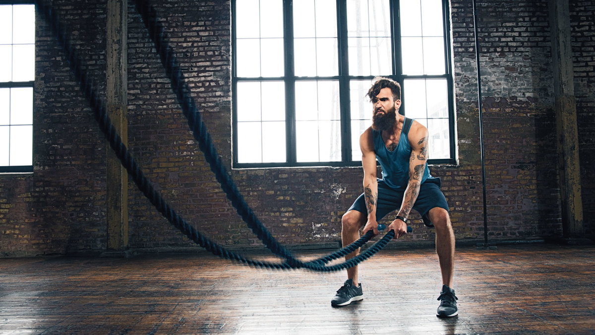 10 intense battle rope moves that'll transform your entire body - Men's ...
