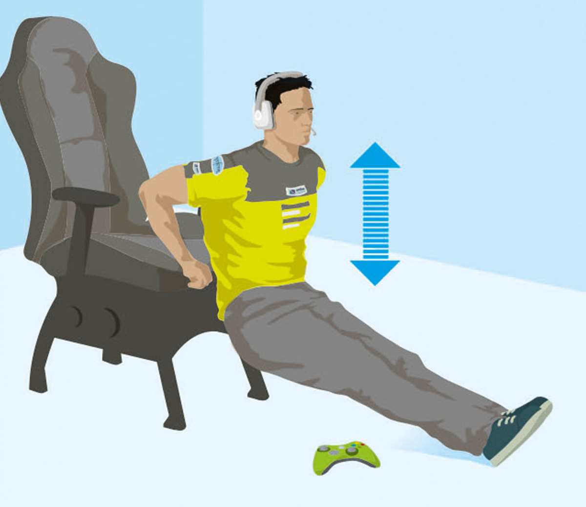 Mike "Flamesword" Chaves' Hotel-Room Workout - Men's Fitness