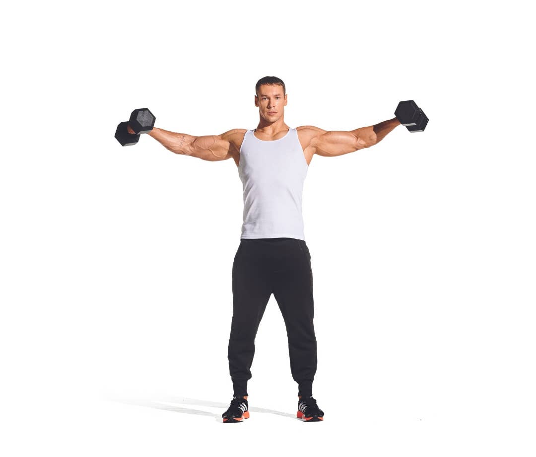 Maximize Shoulder Gains with a Dumbbell Shoulder Workout - Men's Fitness