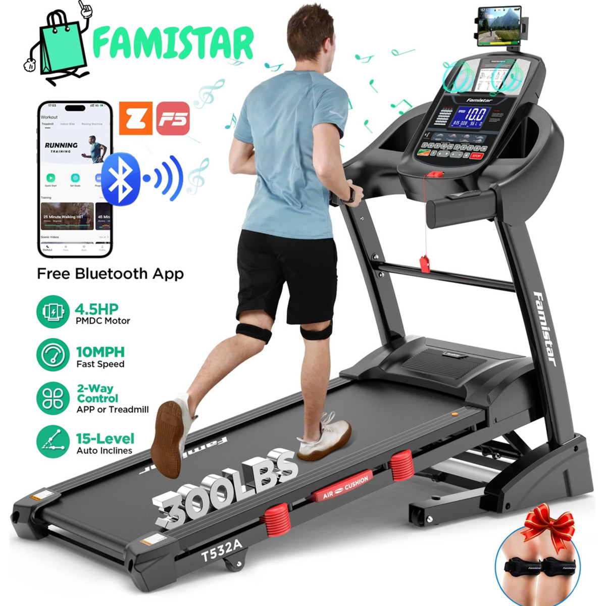 Treadmill for sale in walmart store