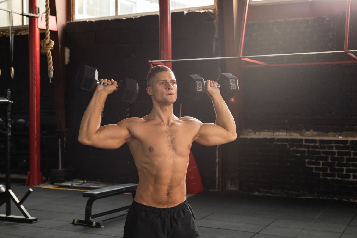 Beginner Shoulder and Abs Workout to Build Muscle Fast - Men's Fitness