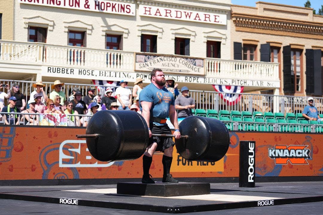 Day One Results From World’s Strongest Man 2025 - Men's Fitness