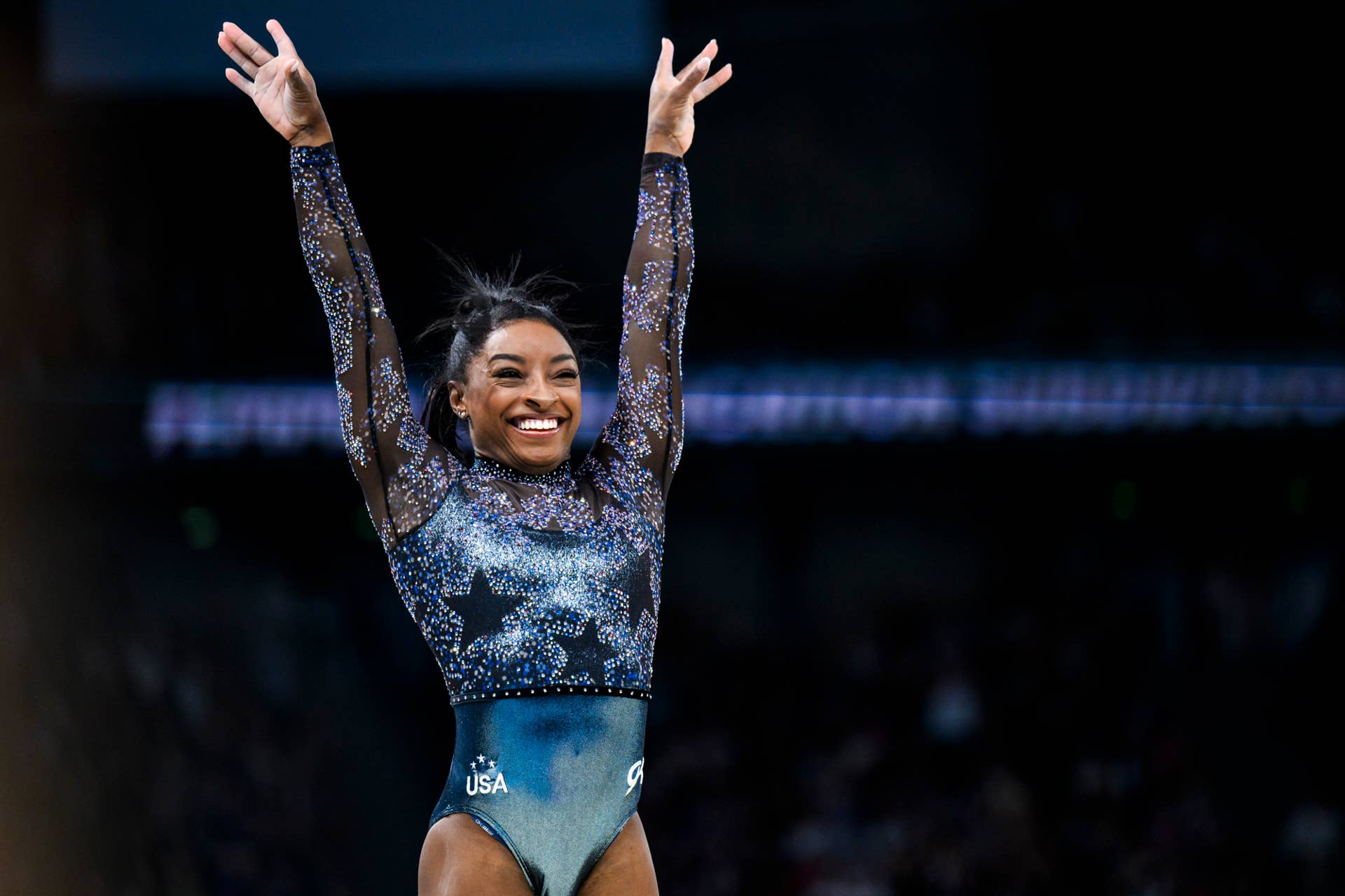 Simone Biles Flaunts Abs in Cutout Dress on Vacation - Men's Fitness