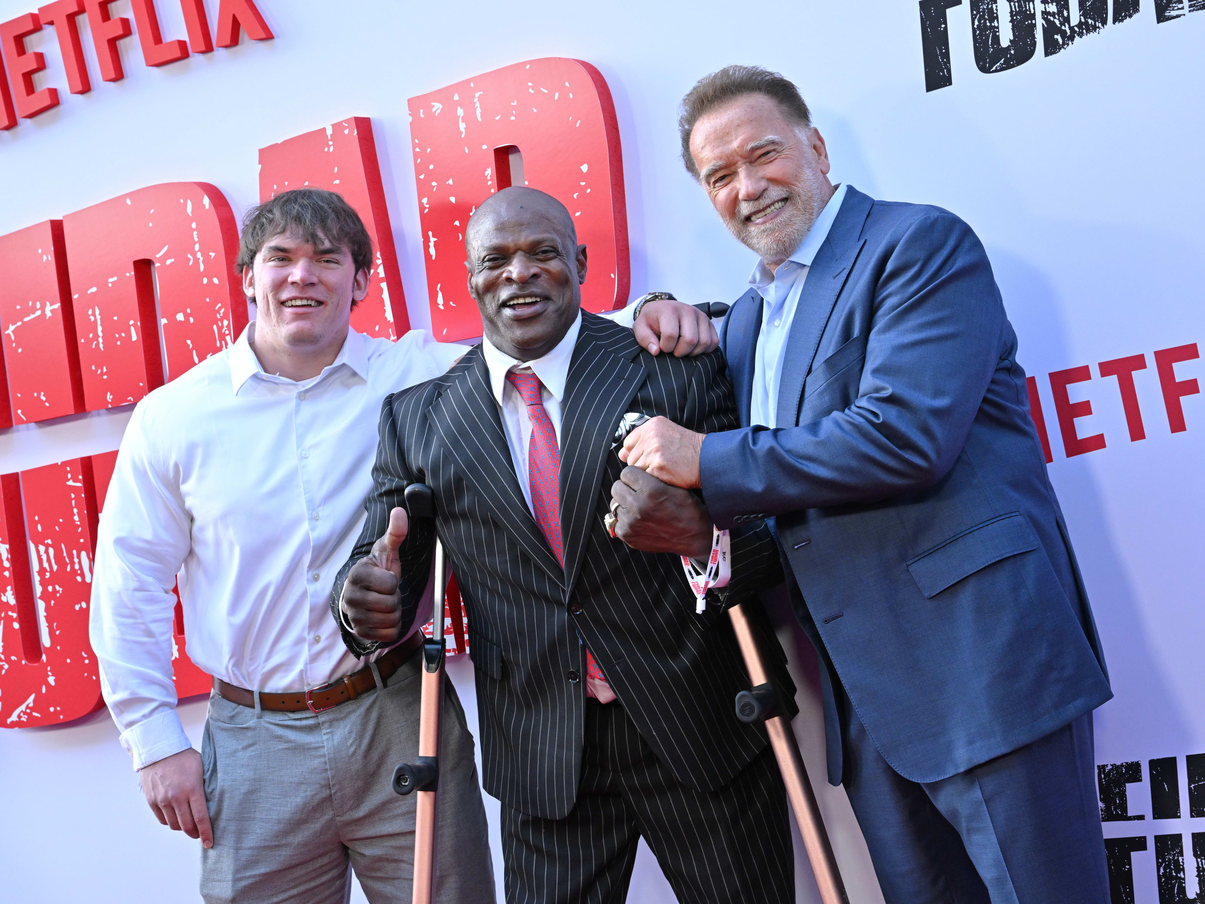 Arnold Schwarzenegger and Sam Sulek Hit Back Day Together - Men's Fitness