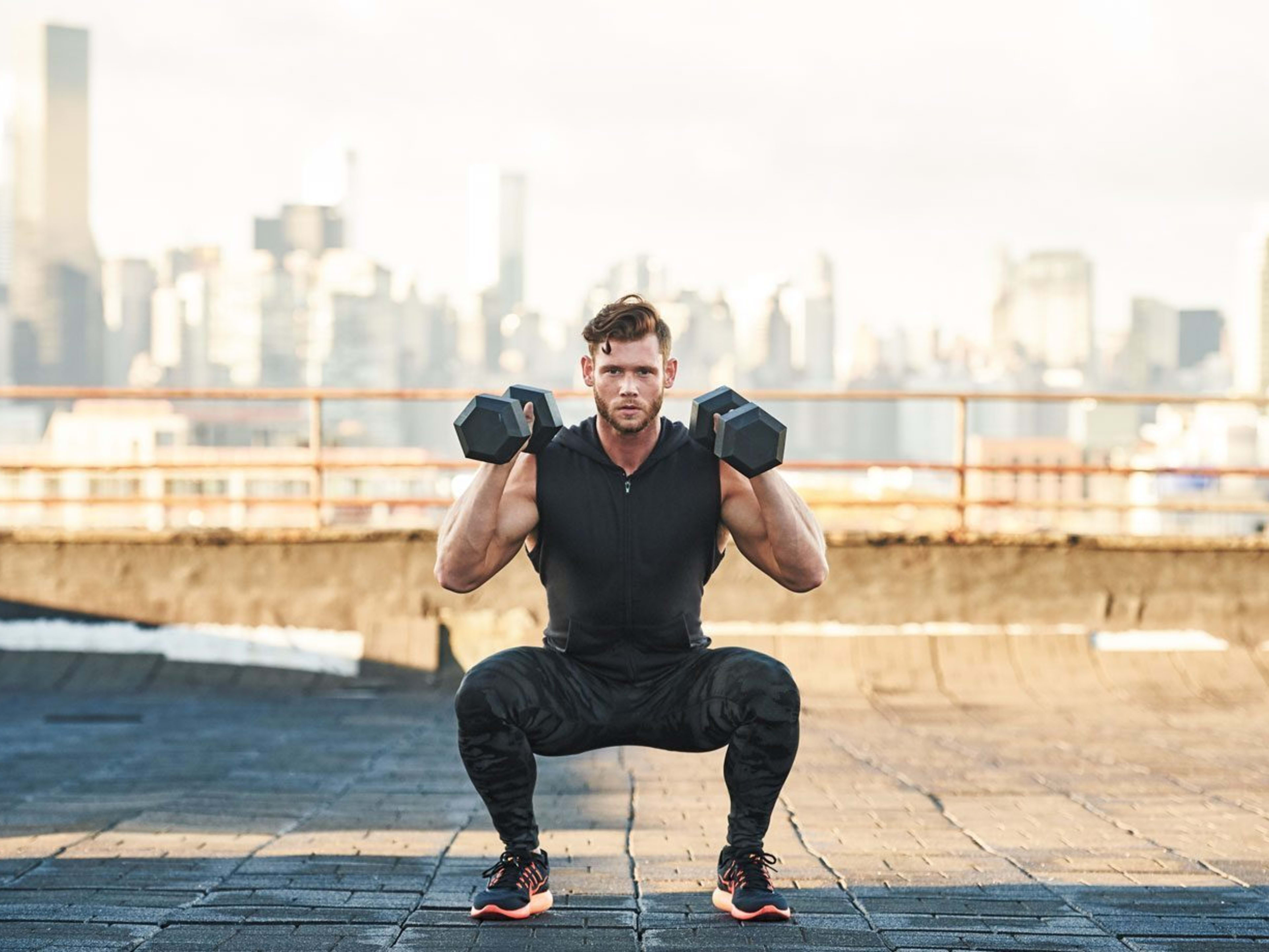 How to Do Squat Dumbbell Punches: Work Your Quads, Core, and Shoulder ...