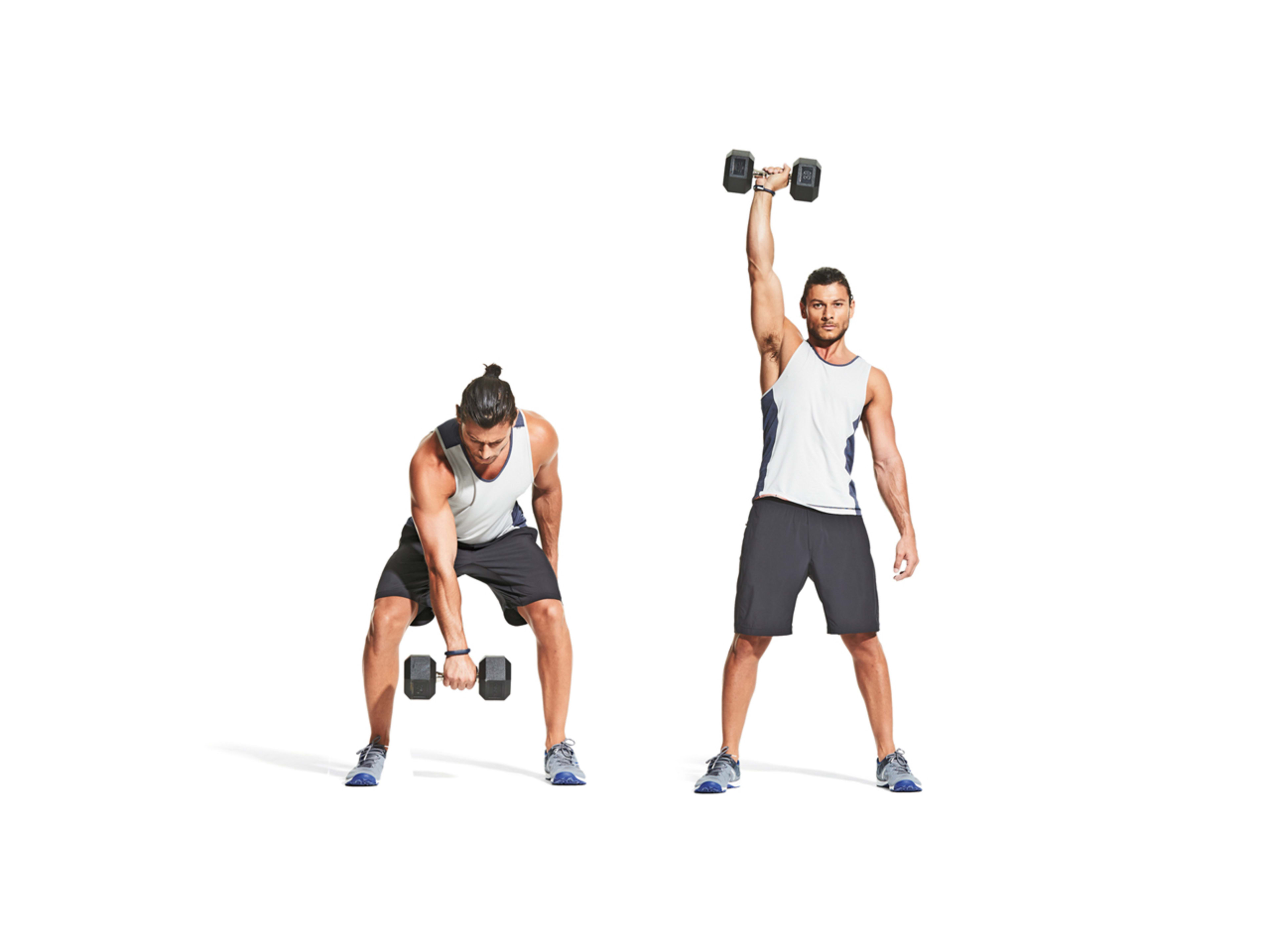 The Dumbbell Challenge to Test Your Explosive Strength - Men's Fitness
