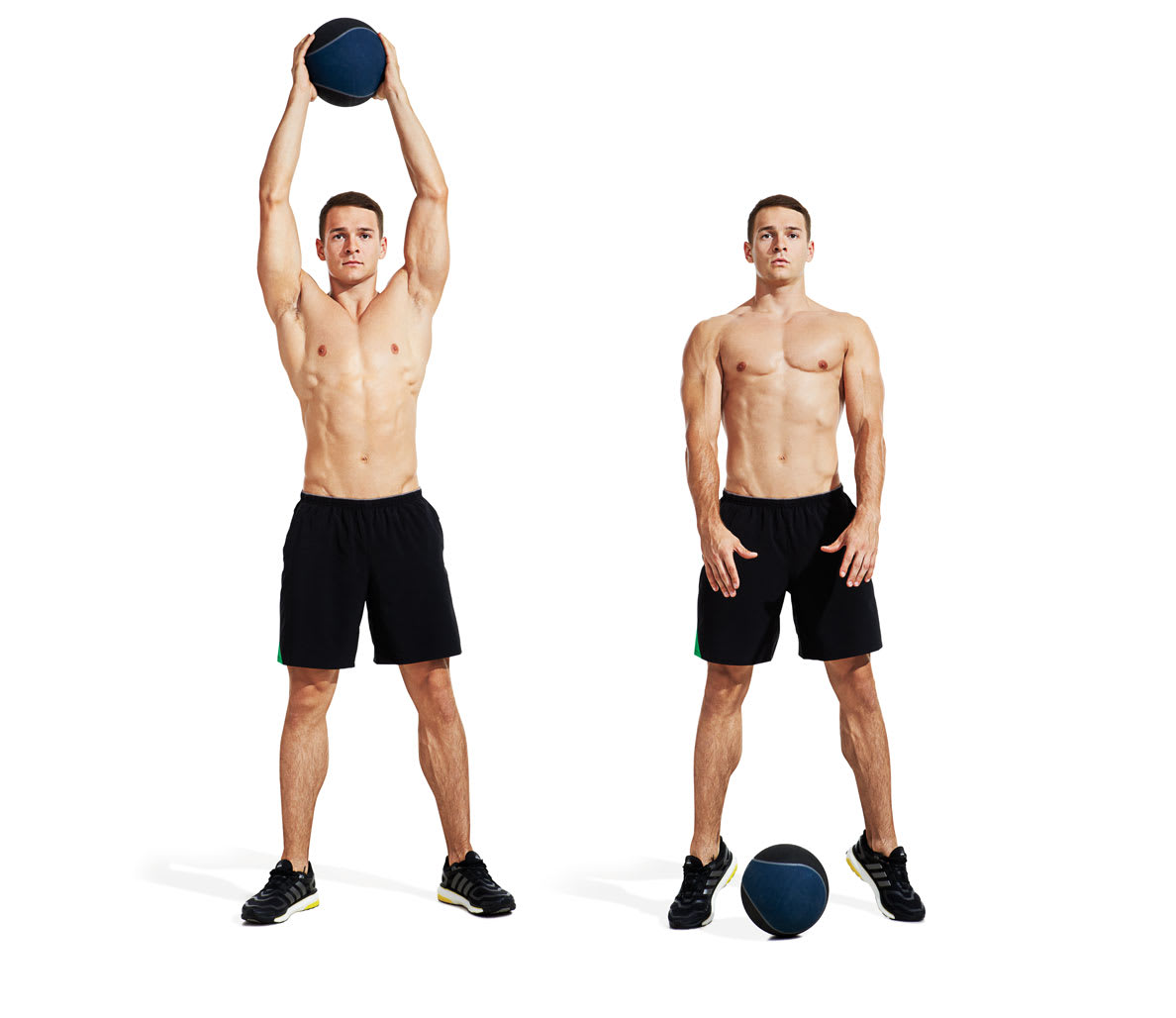 Slam Ball Exercises for Building Power & Functional Strength - Men's ...