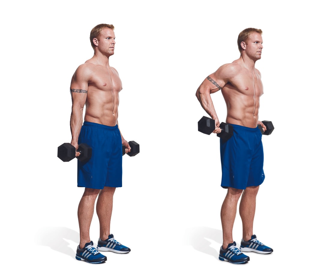 2-Part Workout Plan to Work on Your V Taper - Men's Fitness