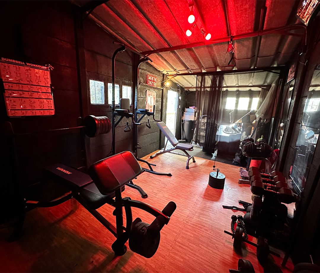 This Guy Built Dream Garage Gym In Just 5 Weeks and Less Than $1,000 ...